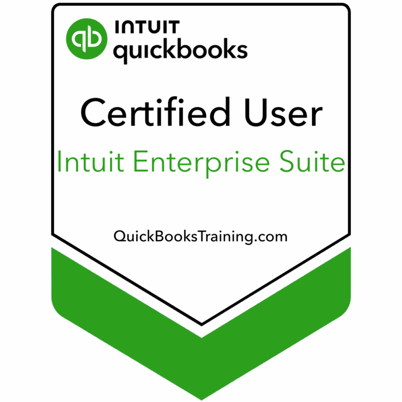Certifications - Intuit QuickBooks Training