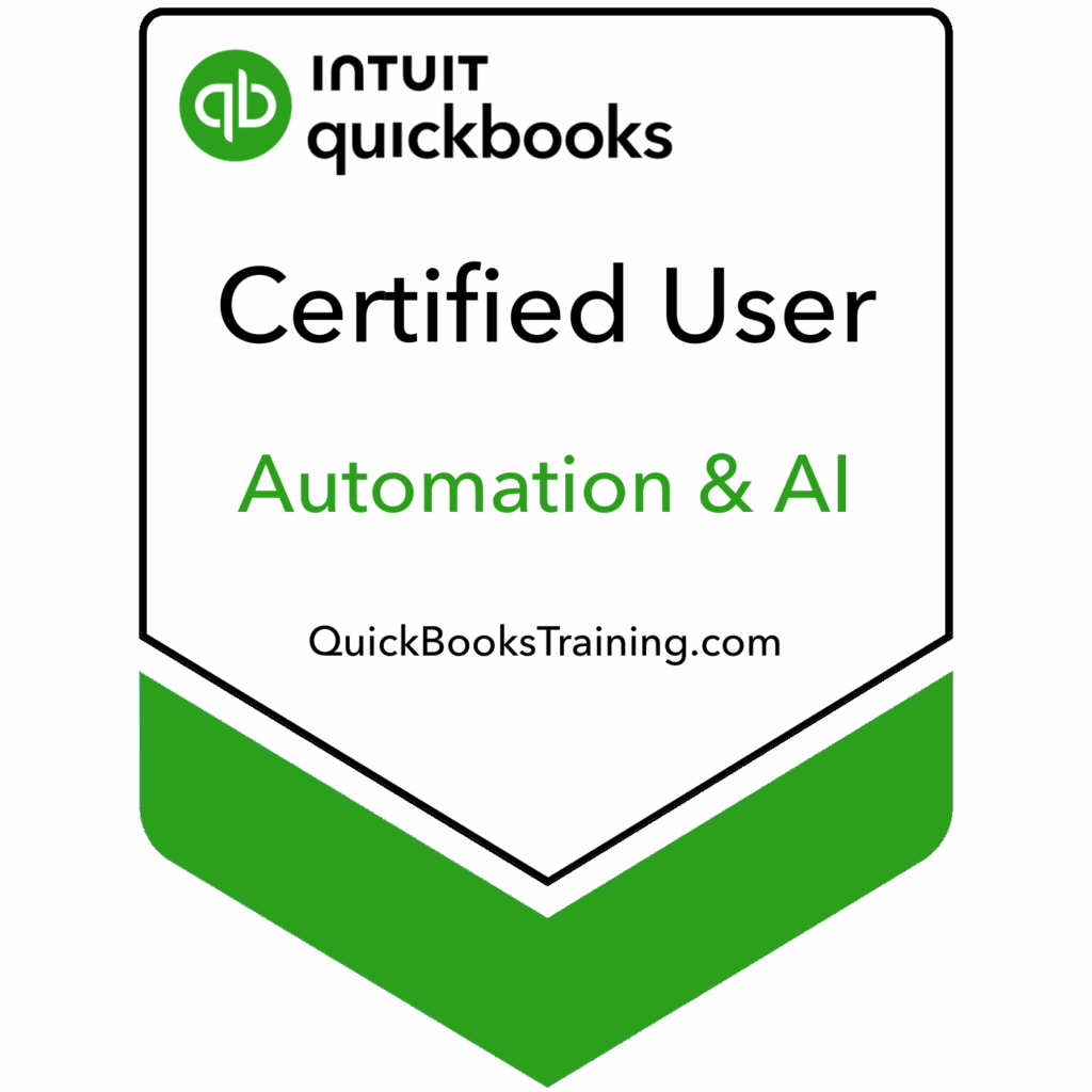 Certifications - Intuit QuickBooks Training