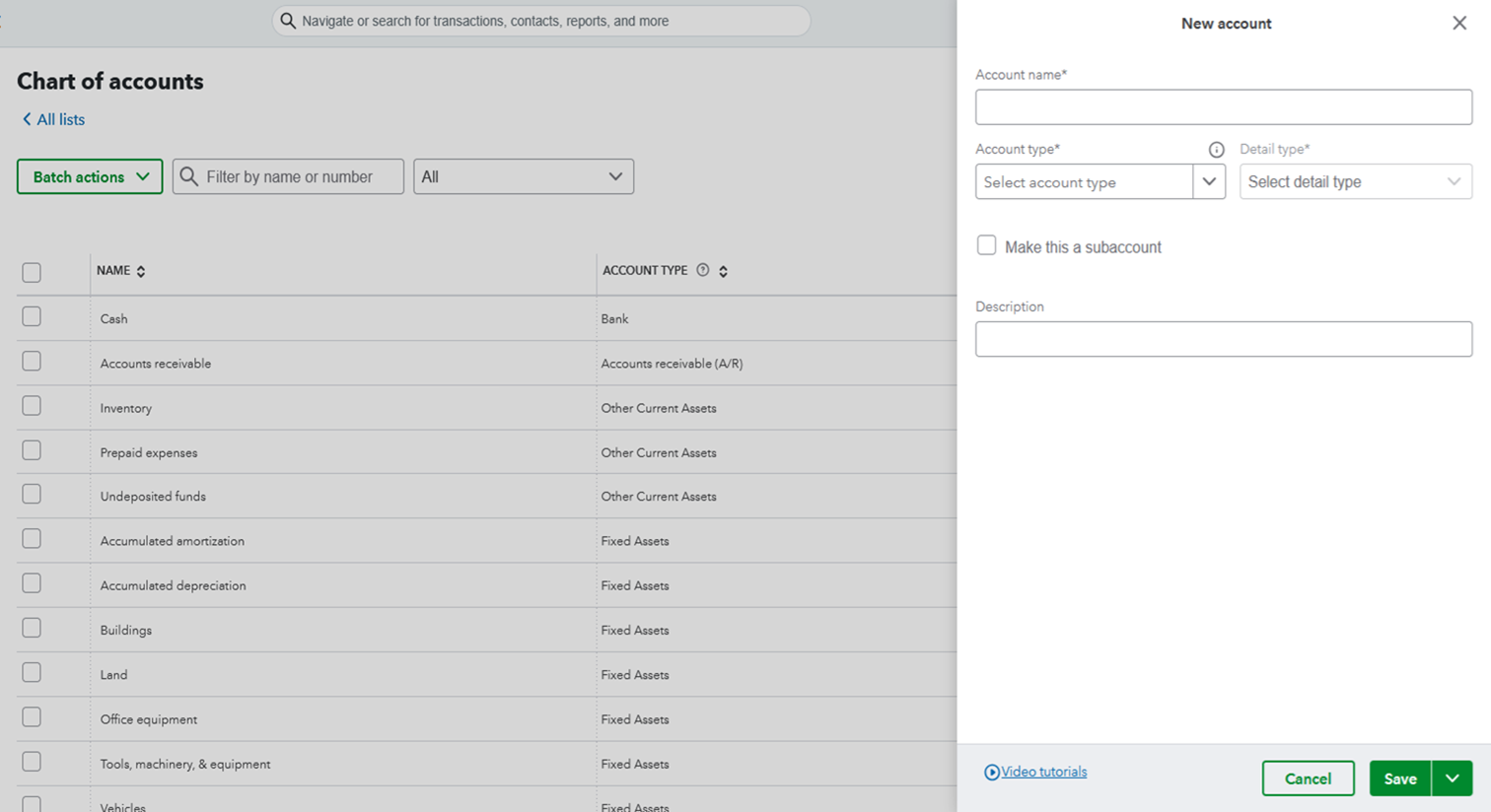 Chart of Accounts 101: How to Set It Up the Right Way - QuickBooks Training