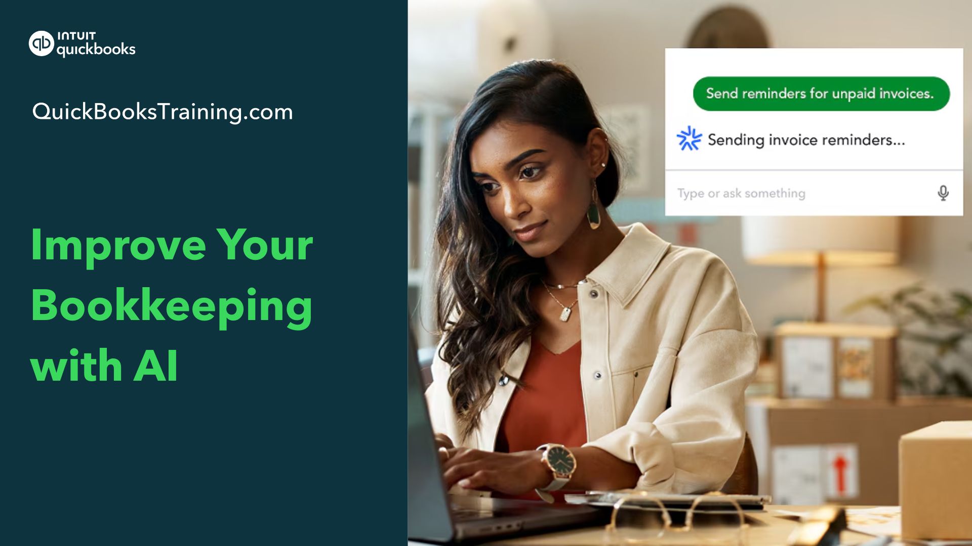 Improve Your Bookkeeping with AI - QuickBooks Training